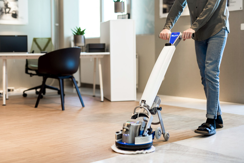 Orbot Surf, a machine for smoother floor care - OrboTech