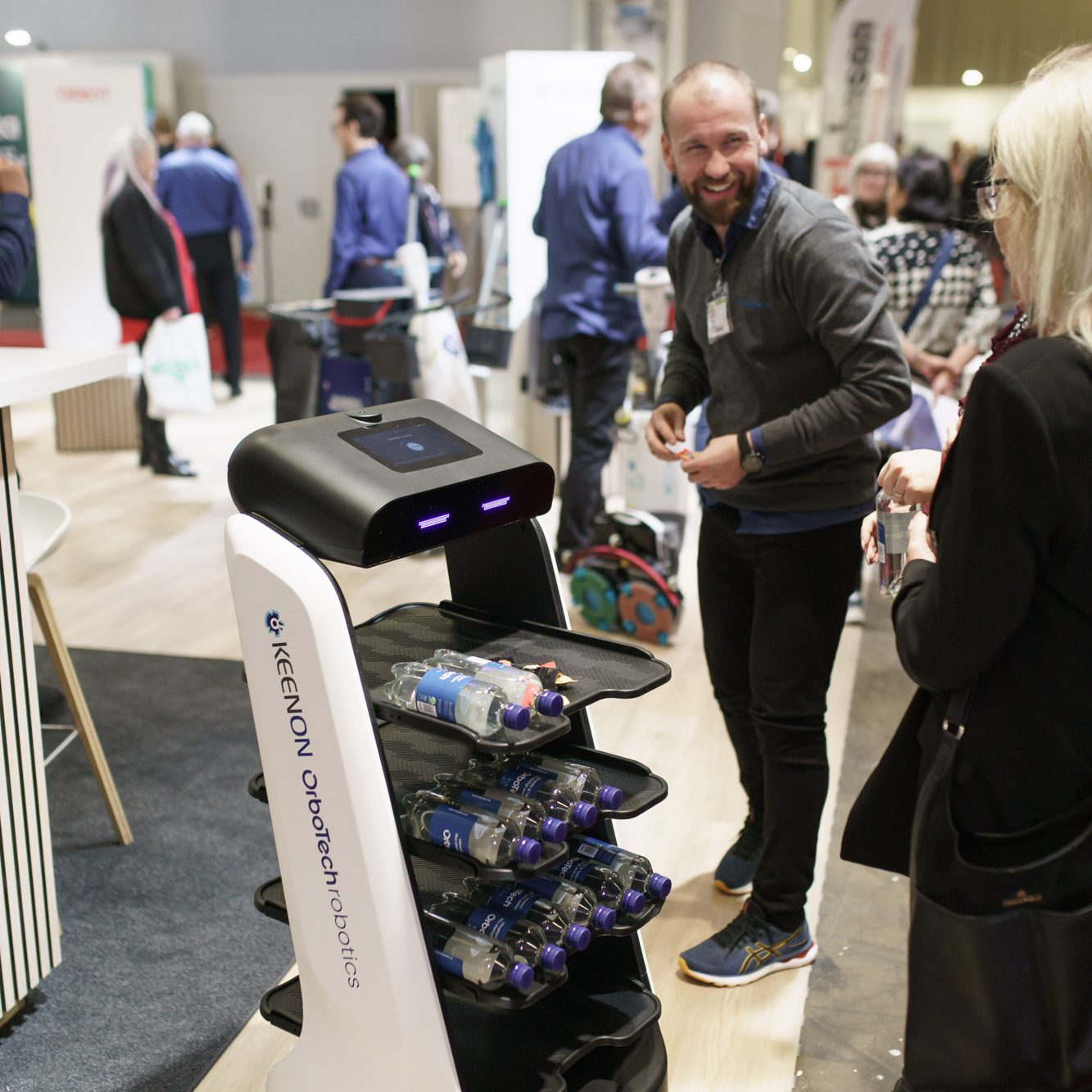 Clean & Facility 2022 - Full house at OrboTech's stand | OrboTech